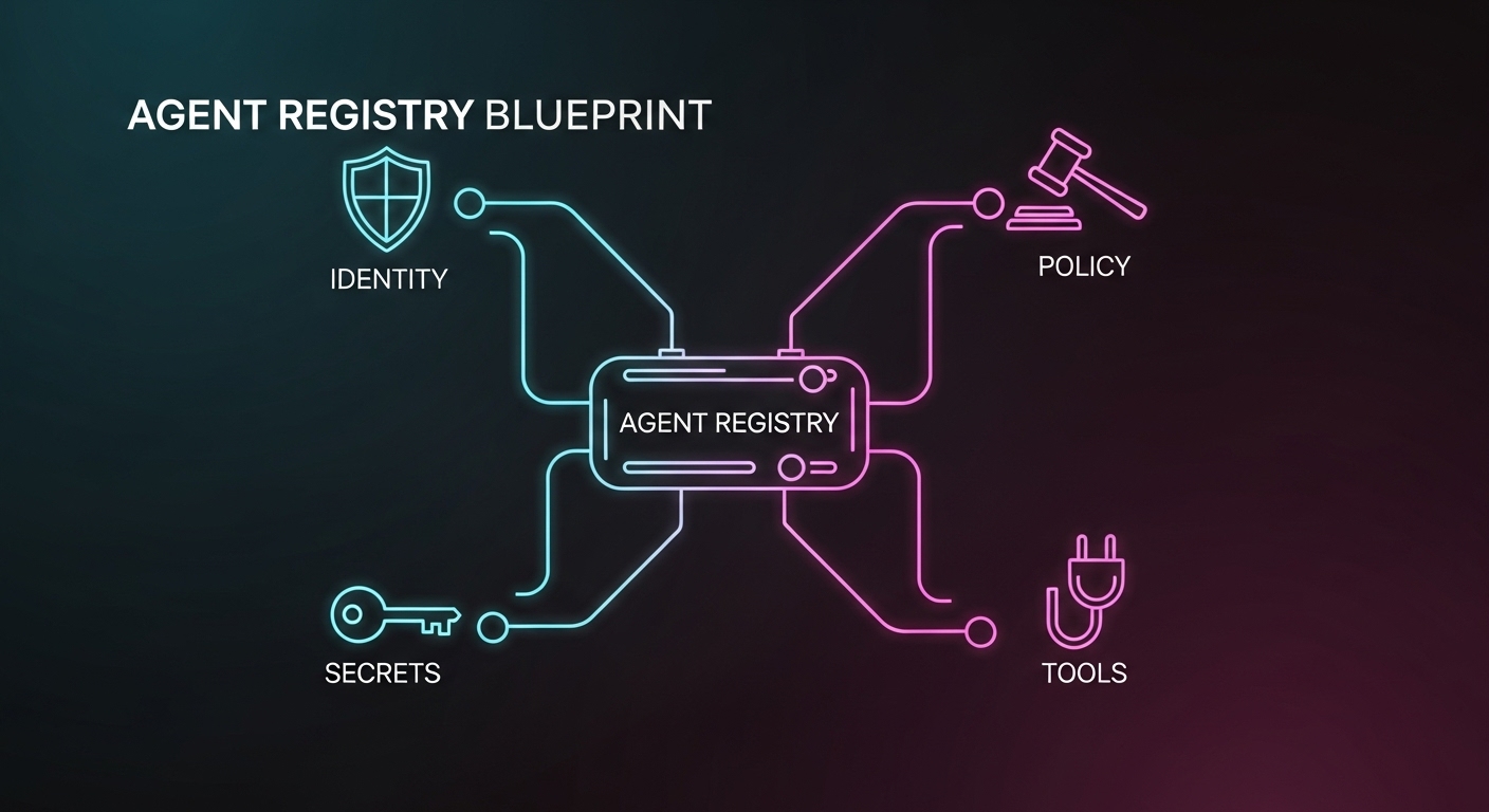 Build an Agent Registry for MCP/A2A and Agent 365: Identity, Policy, and Secrets (with starter ...